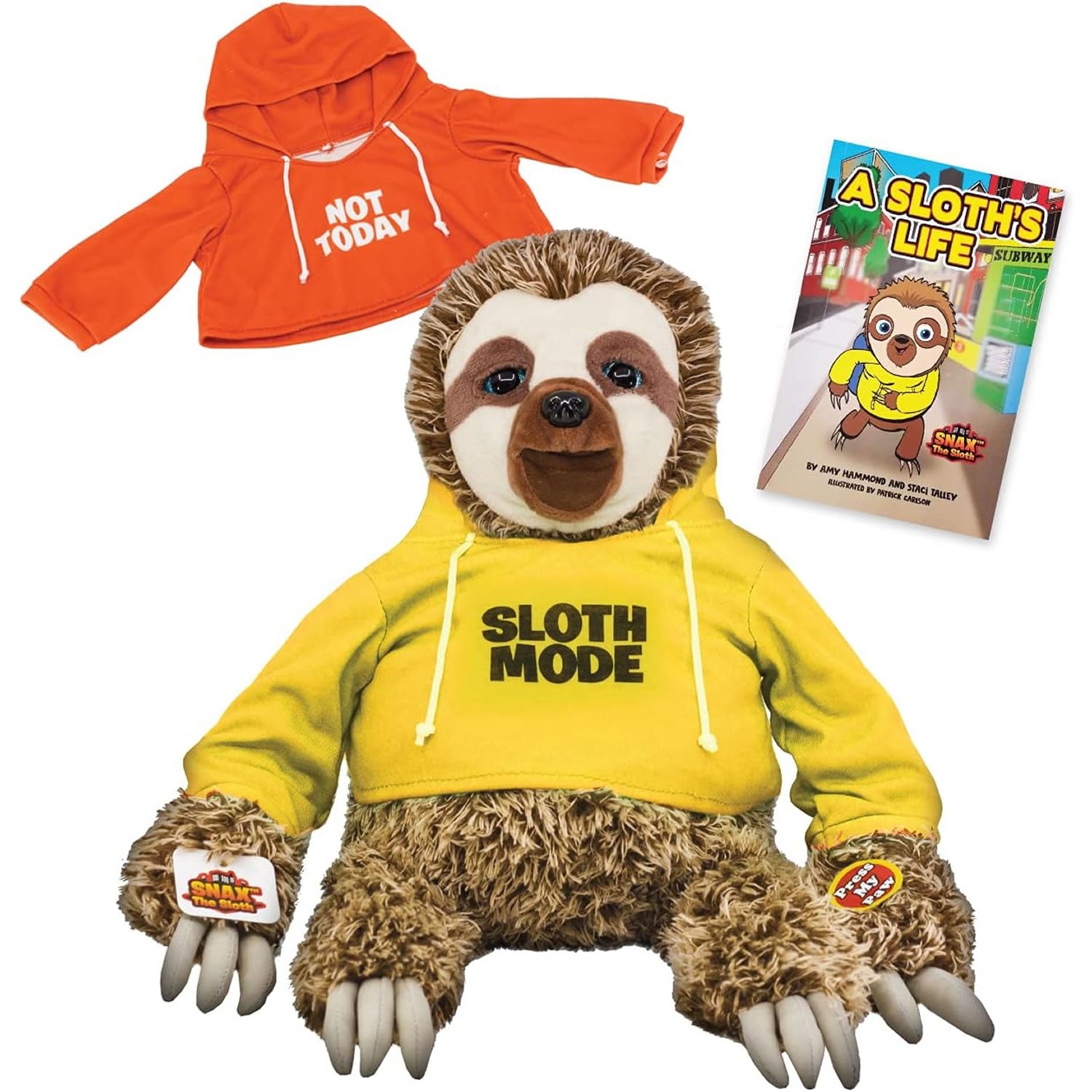 Snax the Sloth - The sloth that talks back... slowly - As Seen On TV ...